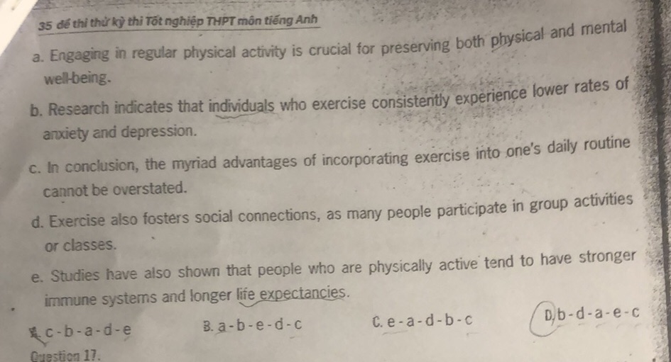 35 đề thi thử kỳ thì Tốt nghiệp THPT môn | StudyX