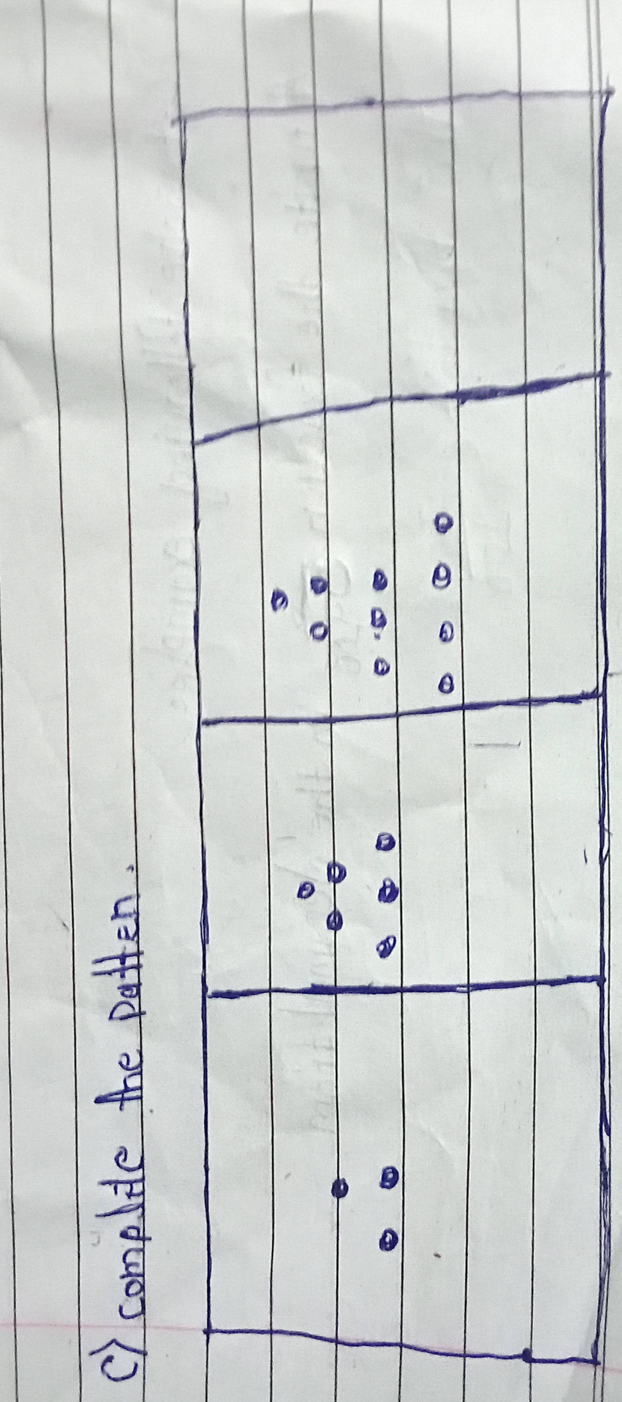 Complete the Pattern | StudyX