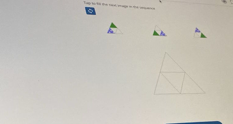 Tap to fill the next image in the sequence | StudyX