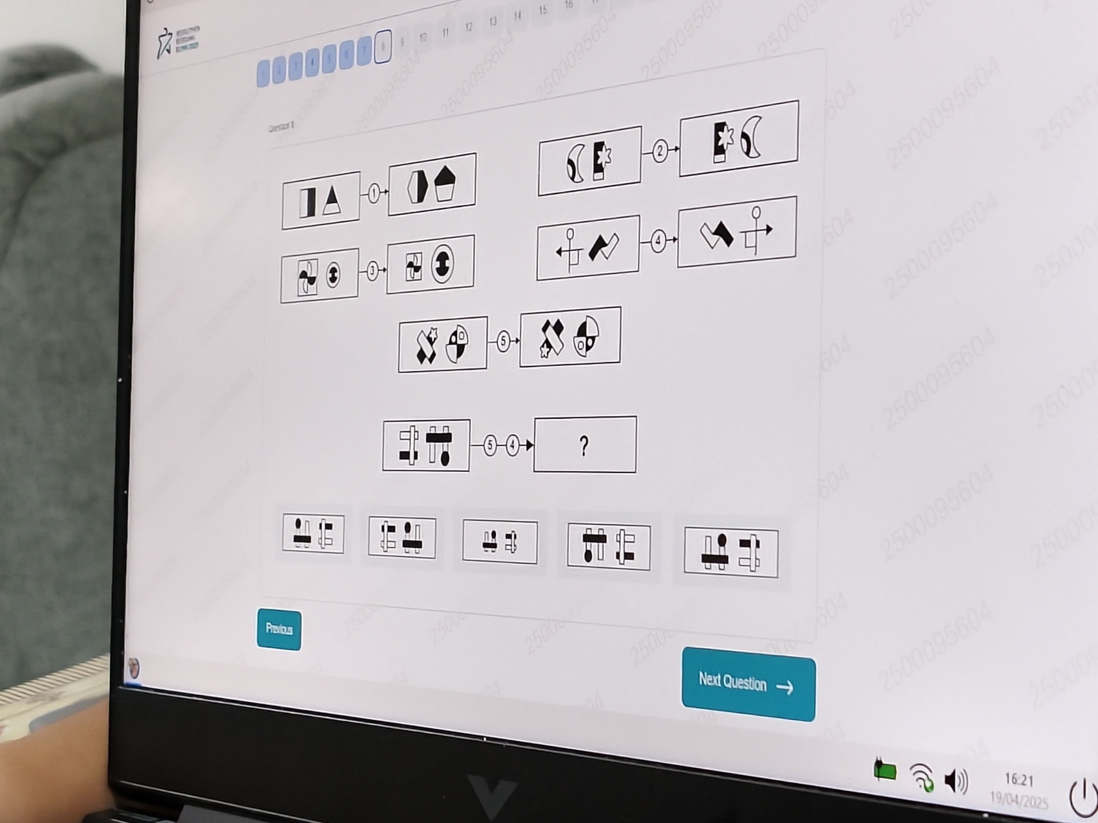 The question presents a series of diagrams | StudyX