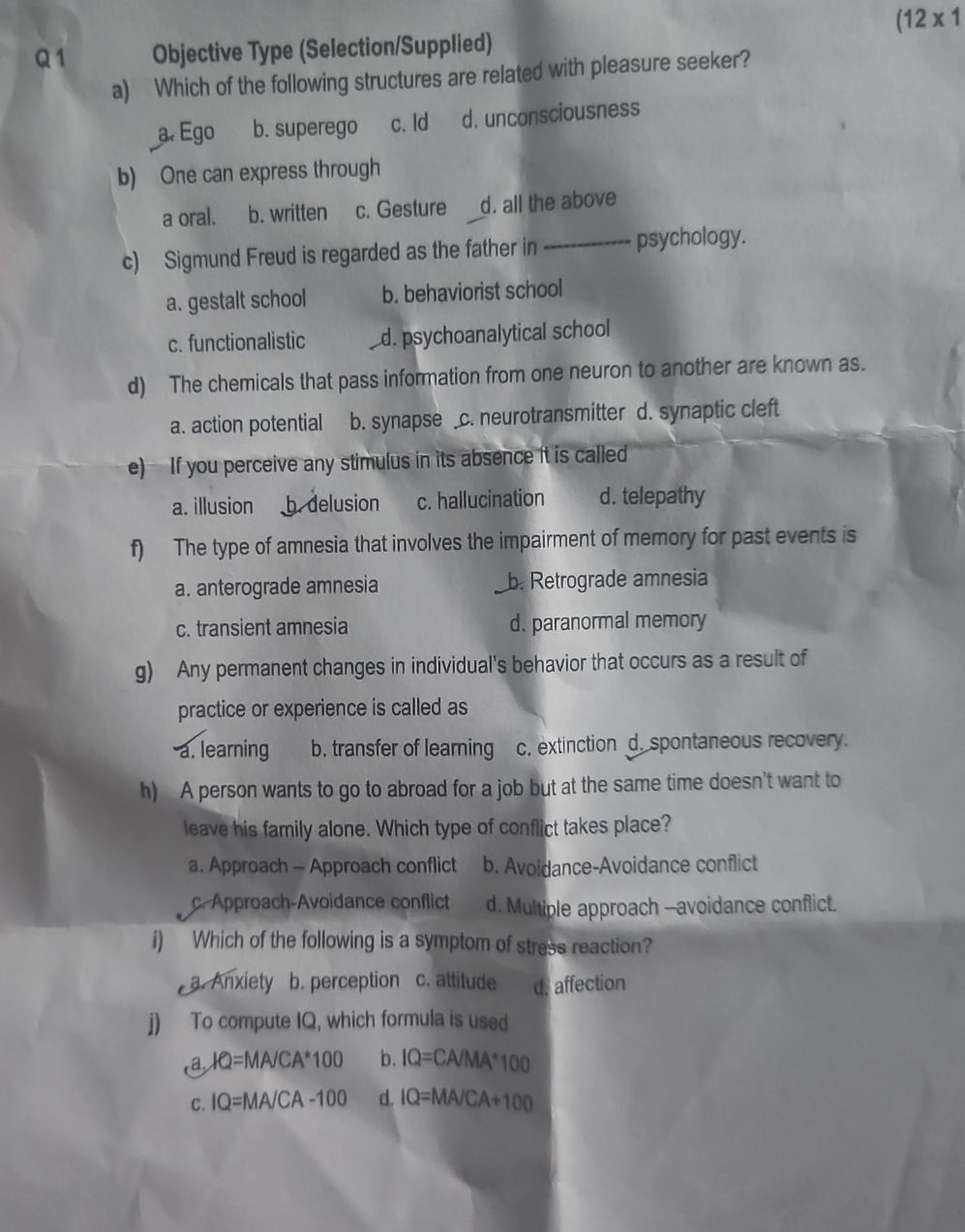 a) Which of the following structures are | StudyX