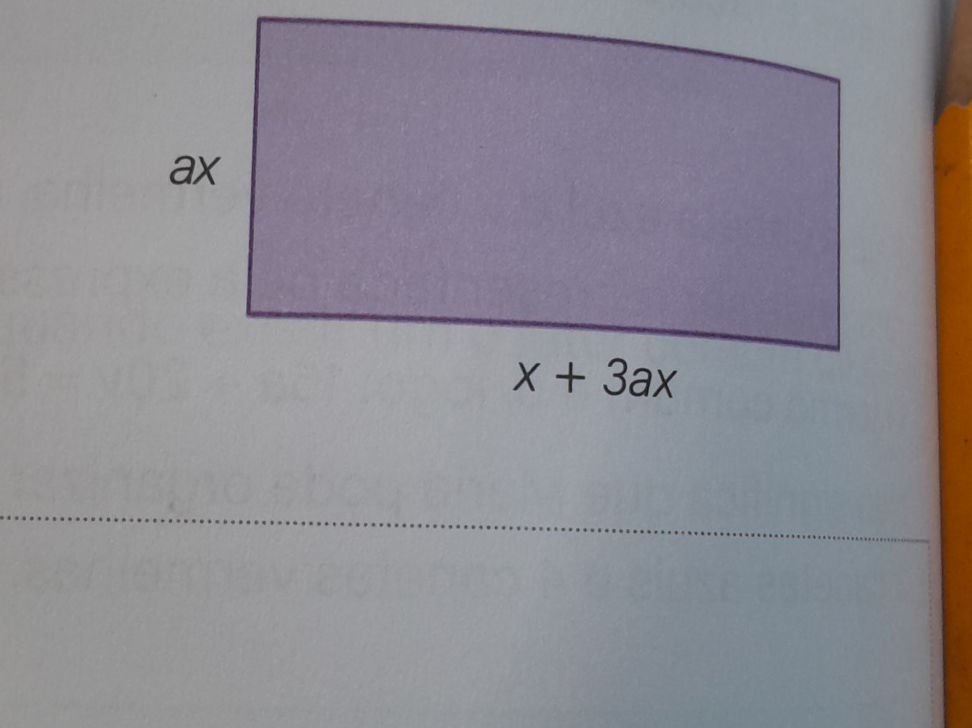 The image shows a rectangle with sides | StudyX
