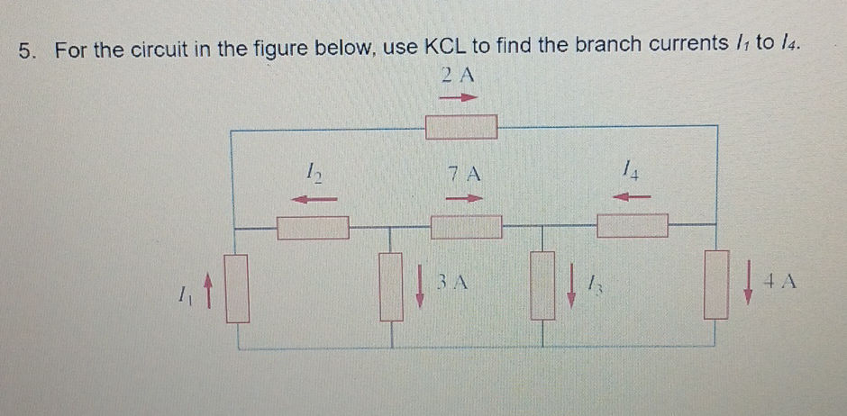 5. For the circuit in the figure below, use | StudyX