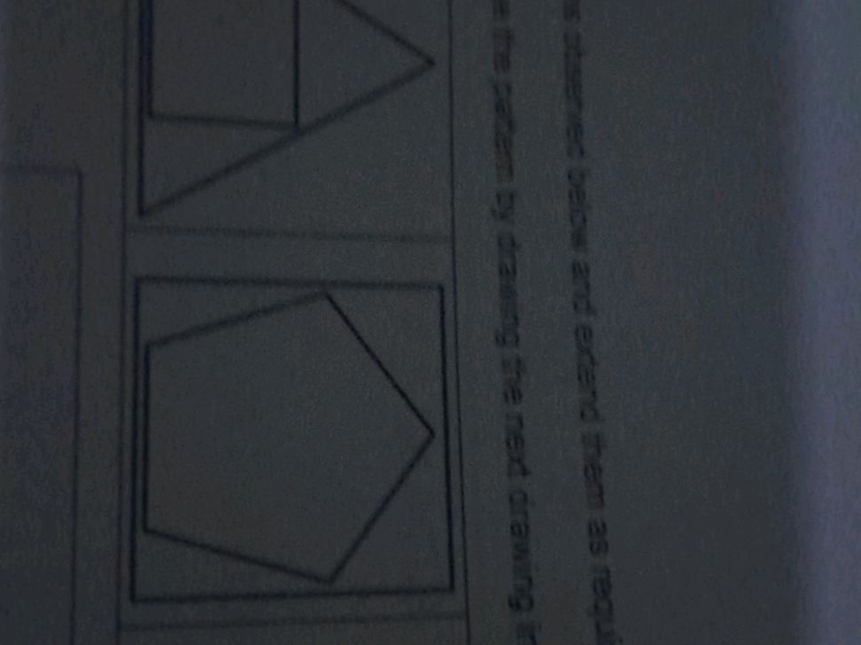 Observe the pattern below and extend them as | StudyX