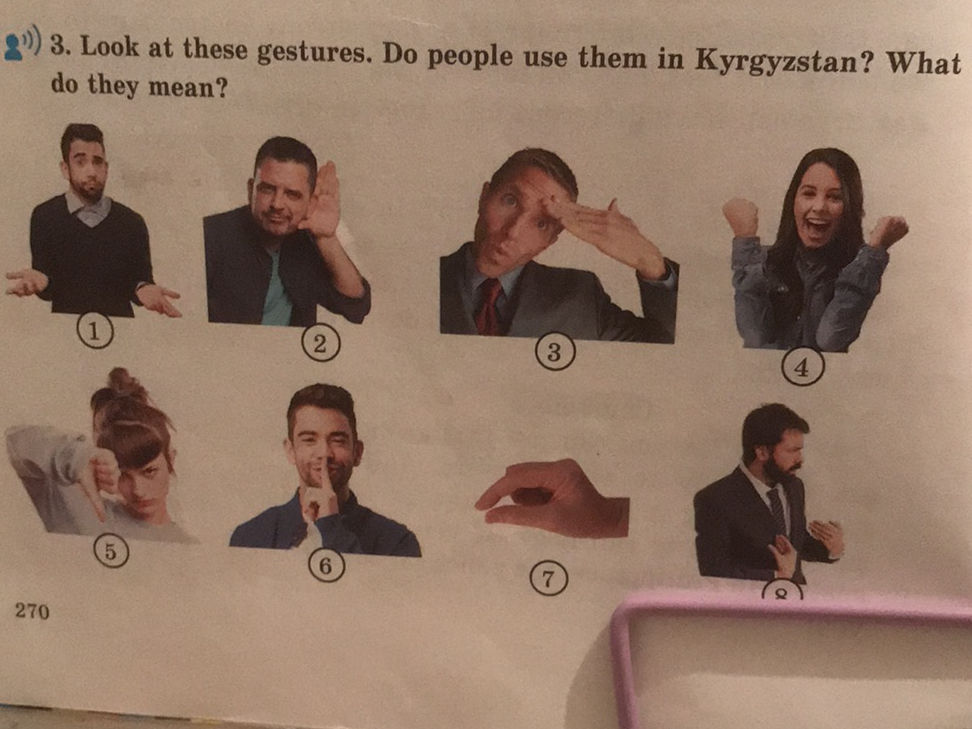3. Look at these gestures. Do people use | StudyX