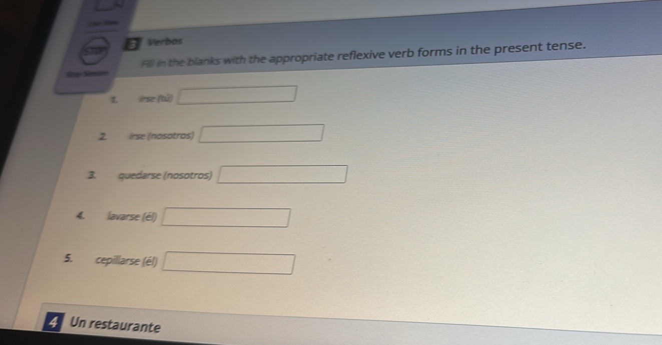 Fill in the blanks with the appropriate | StudyX
