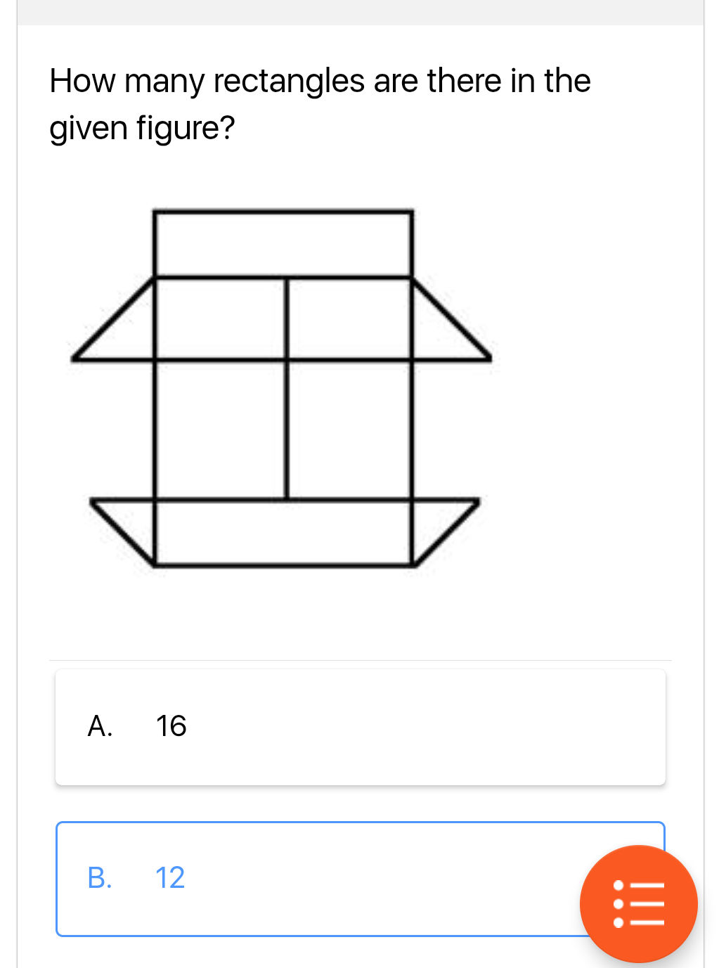 How many rectangles are there in the given | StudyX