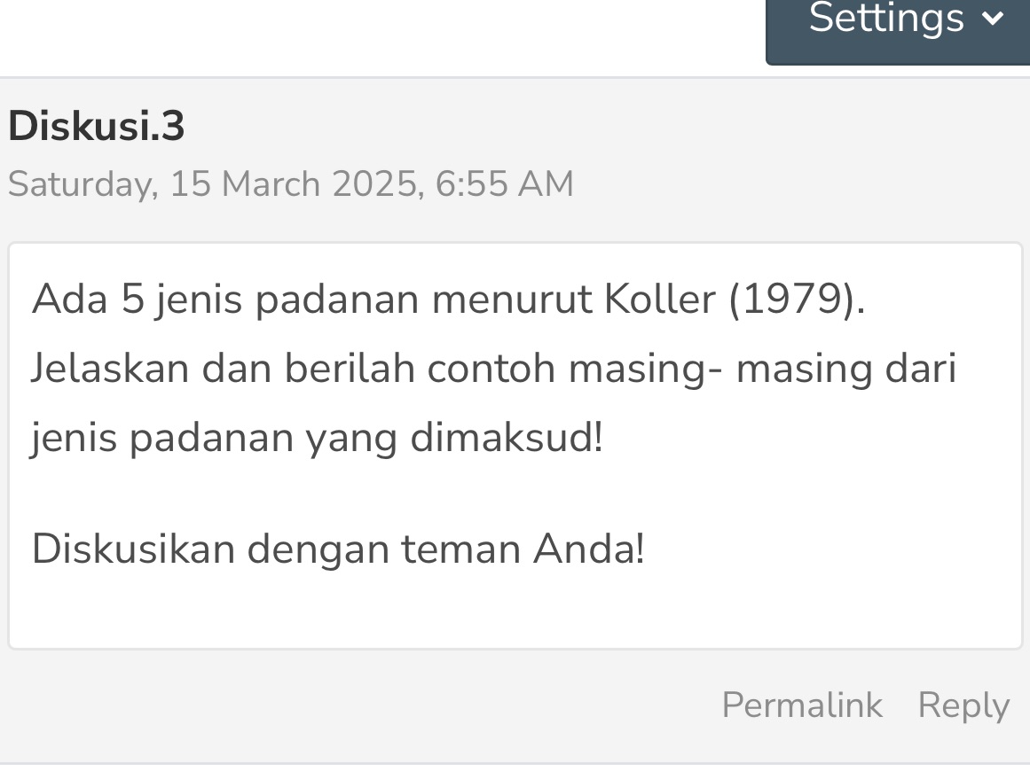 Ada 5 jenis padanan menurut Koller (1979). | StudyX