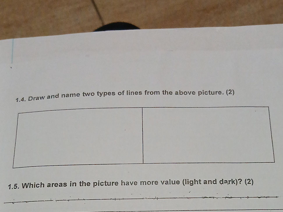 1.4. Draw and name two types of lines from | StudyX