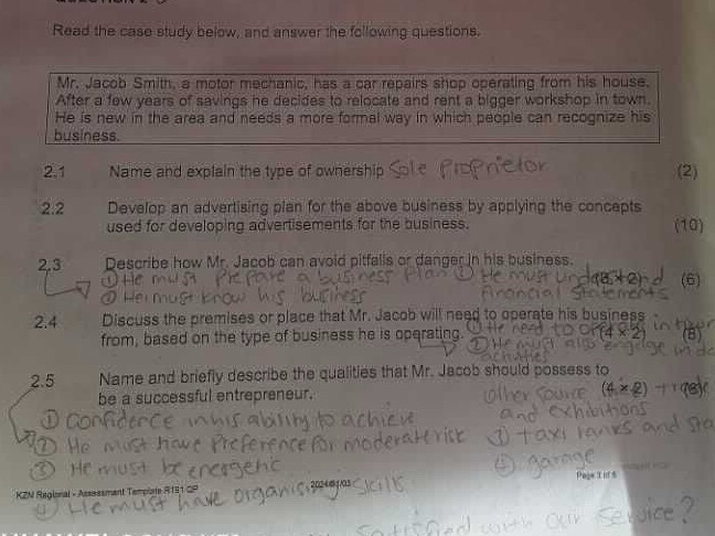 Read the case study below, and answer the | StudyX