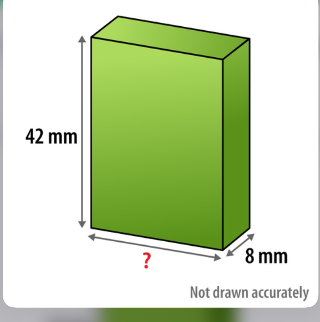 The image shows a rectangular prism with | StudyX