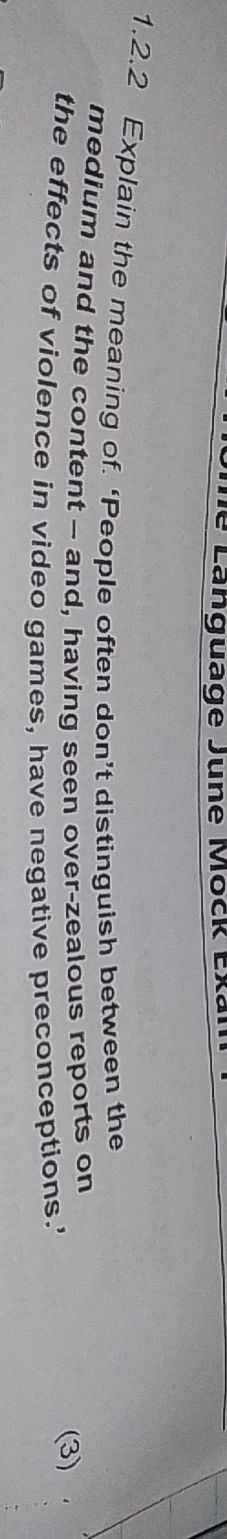 1. 2. 2 Explain the meaning of. 'People | StudyX