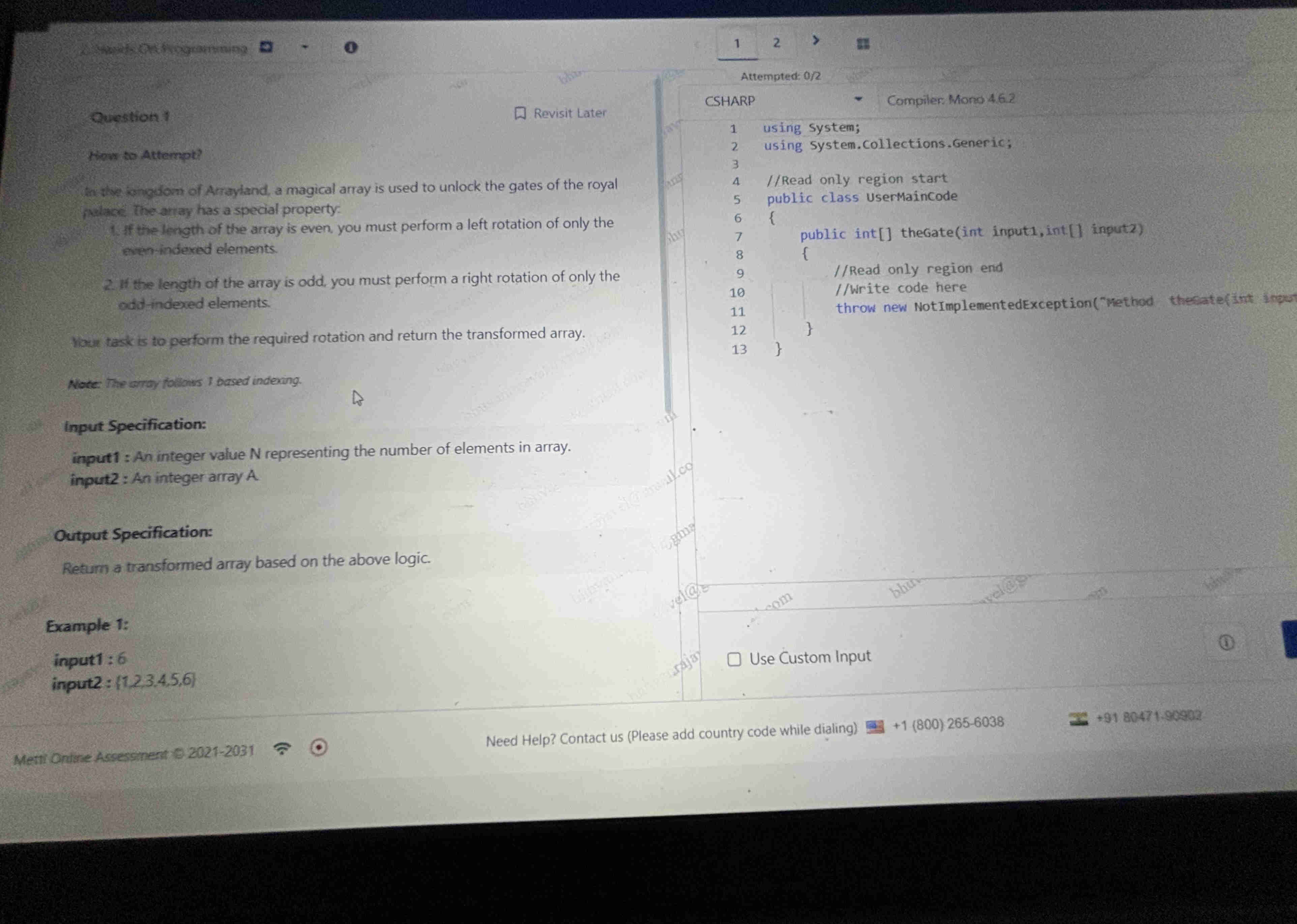 Question 1 How to Attempt? In the longdom | StudyX