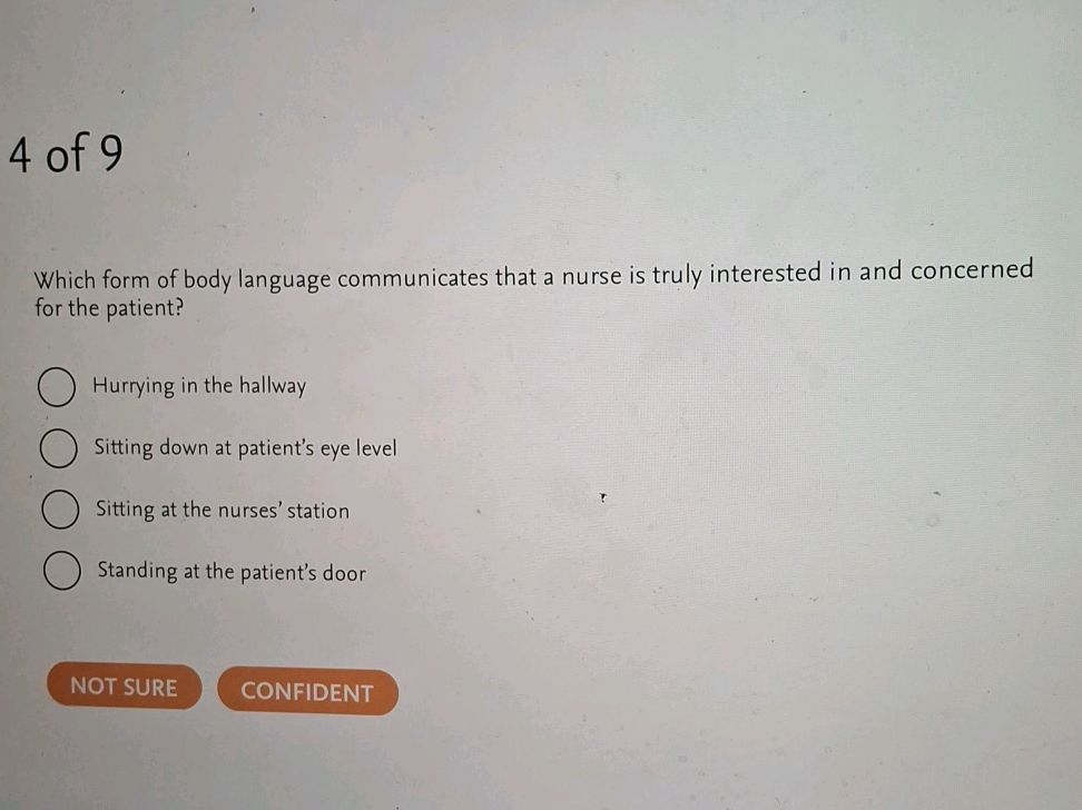 Which form of body language communicates | StudyX