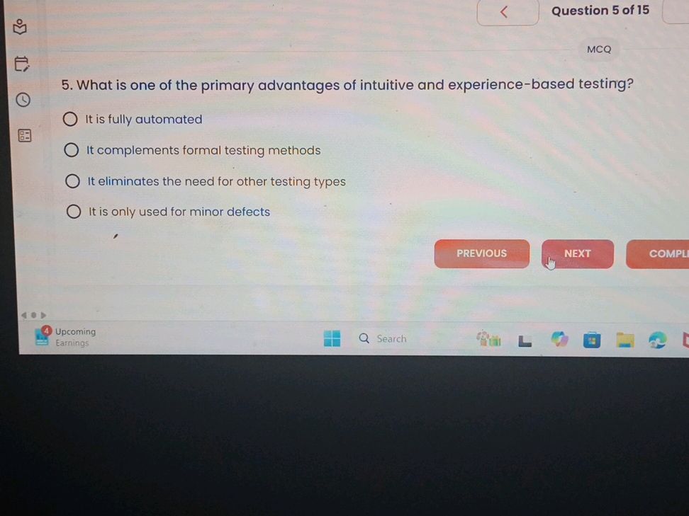 5. What is one of the primary advantages of | StudyX