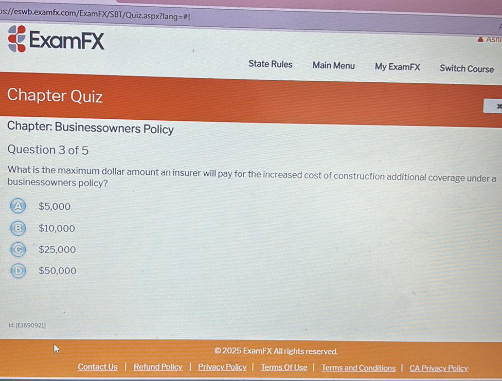 What is the maximum dollar amount an insurer | StudyX