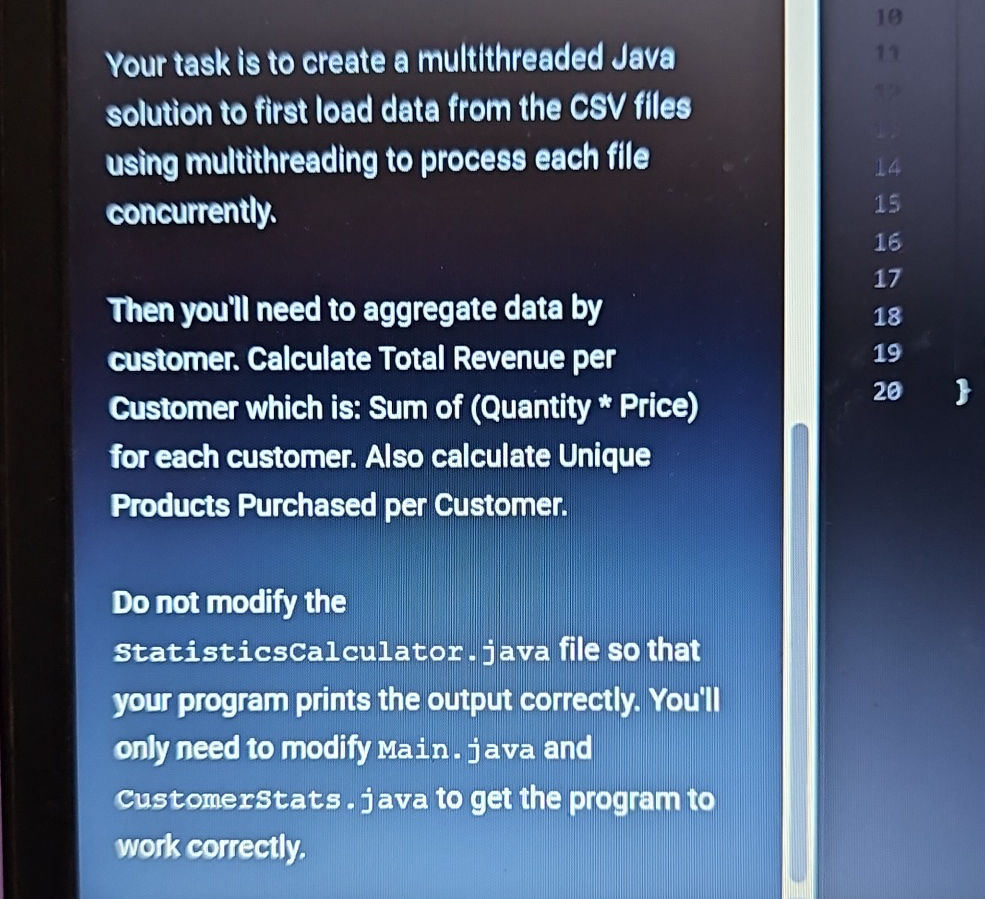 Your task is to create a multithreaded Java | StudyX