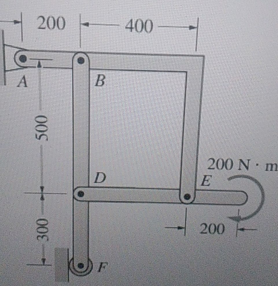 The image shows a mechanical diagram with | StudyX