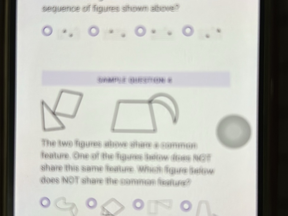 sequence of figures shown above? The two | StudyX