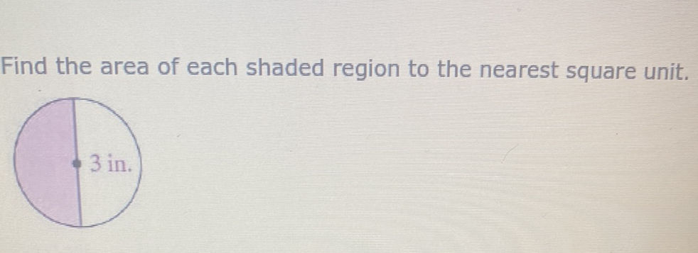 Find the area of each shaded region to the | StudyX