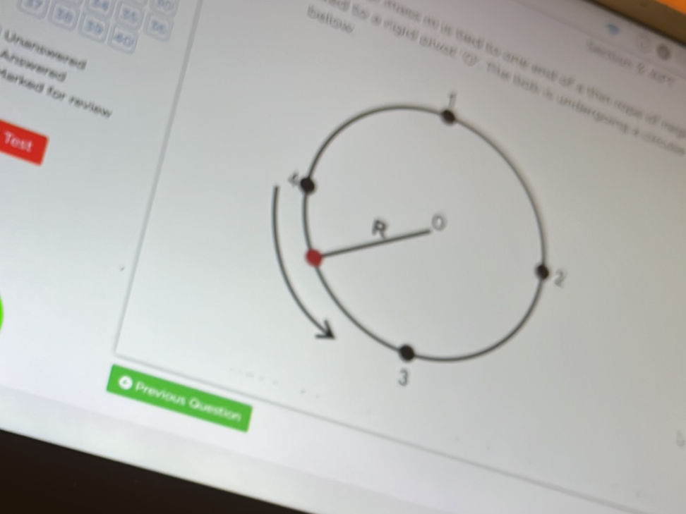 The image shows a circular path with a | StudyX