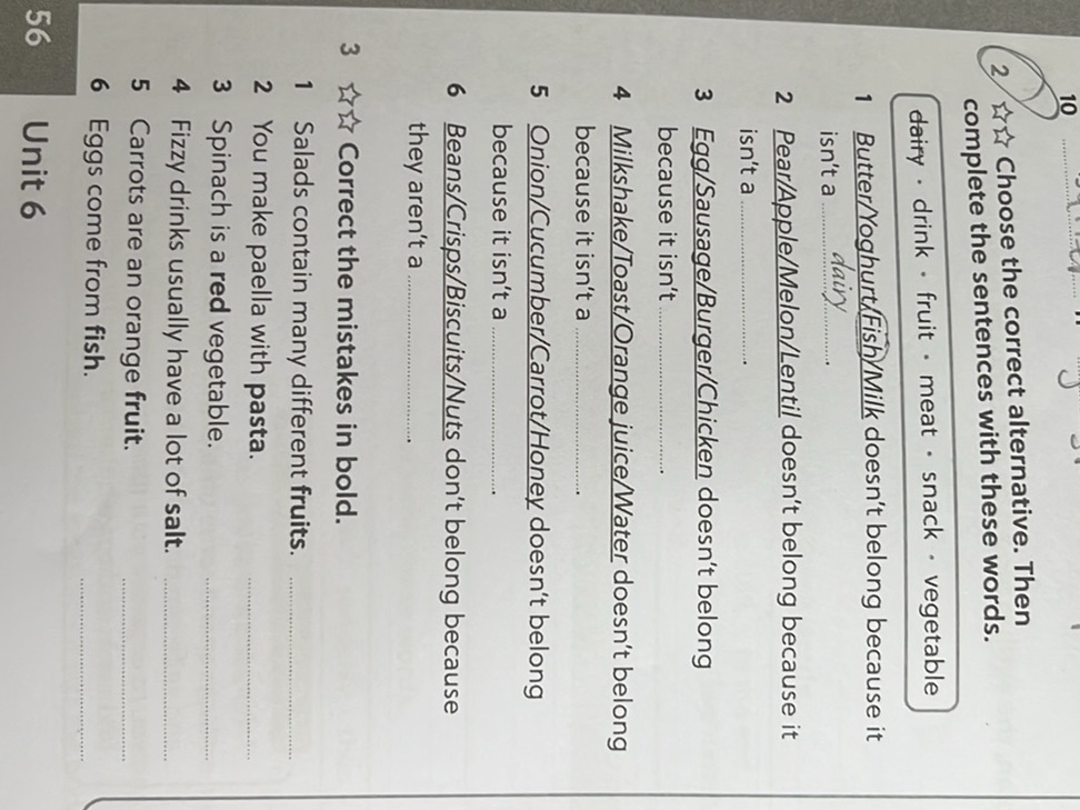 Choose the correct alternative. Then | StudyX