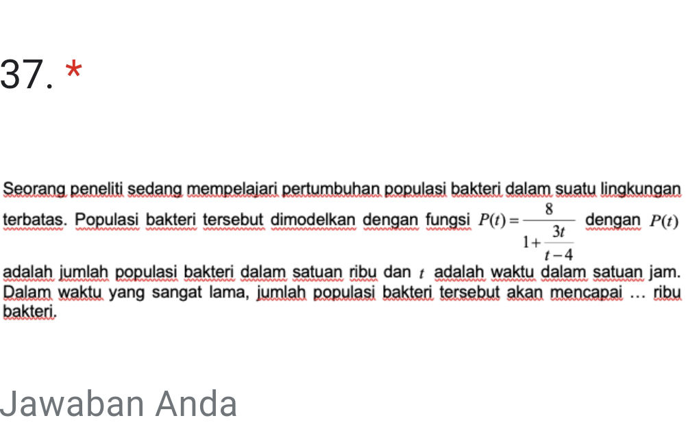 Seorang peneliti sedang mempelajari | StudyX