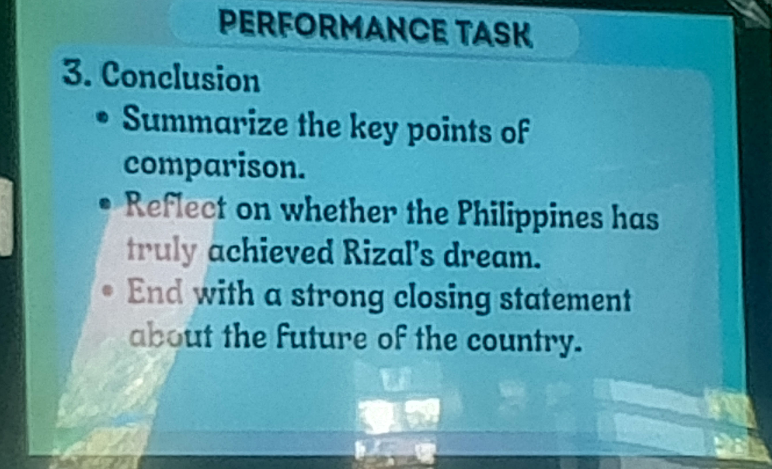 3. Conclusion • Summarize the key points of | StudyX