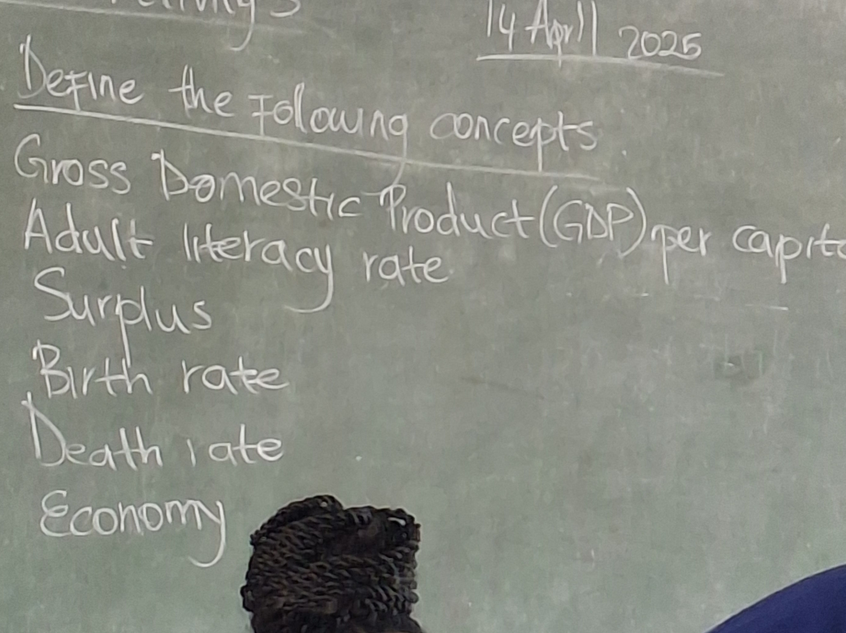 Define the following concepts Gross | StudyX