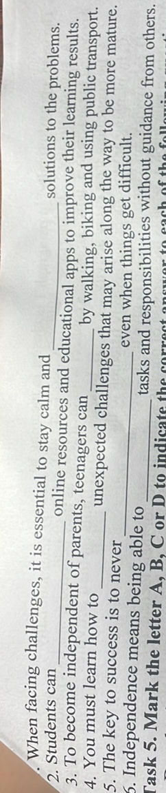 2. Students can ______ solutions to the | StudyX