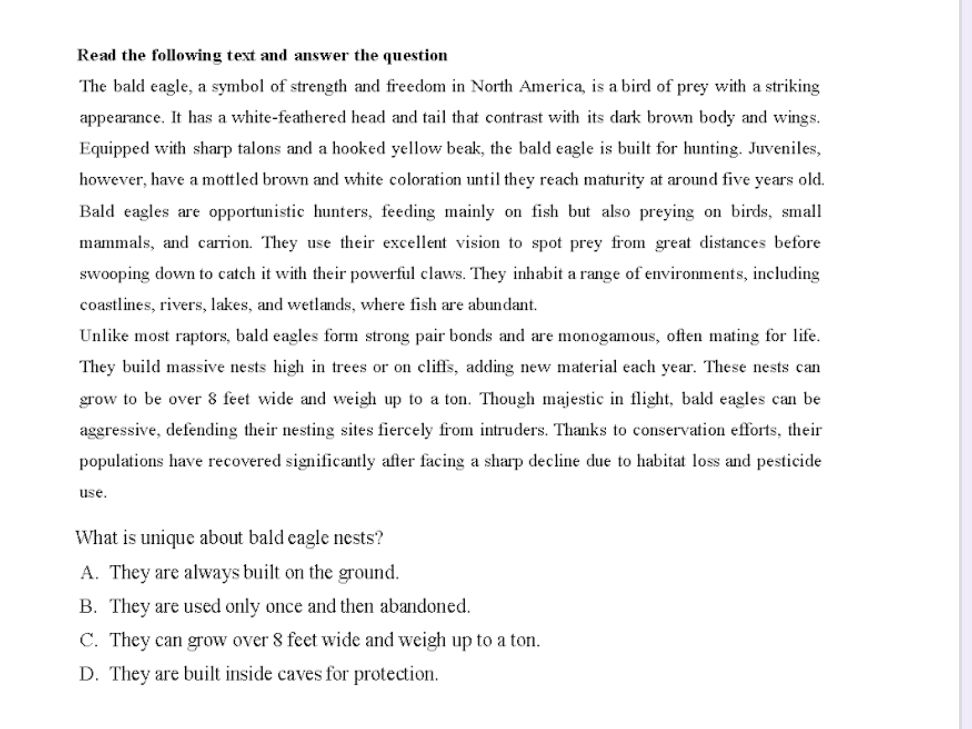 Read the following text and answer the | StudyX