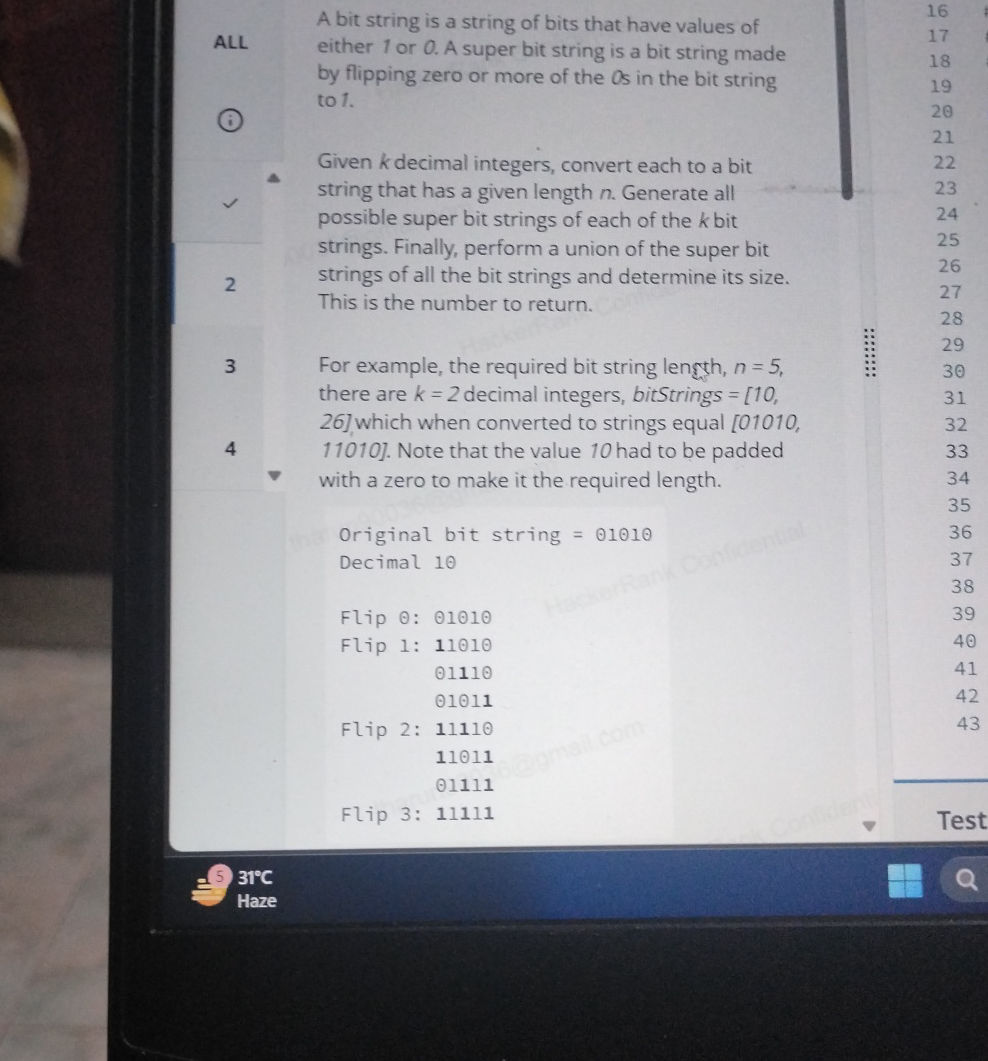 Given *k* decimal integers, convert each to | StudyX