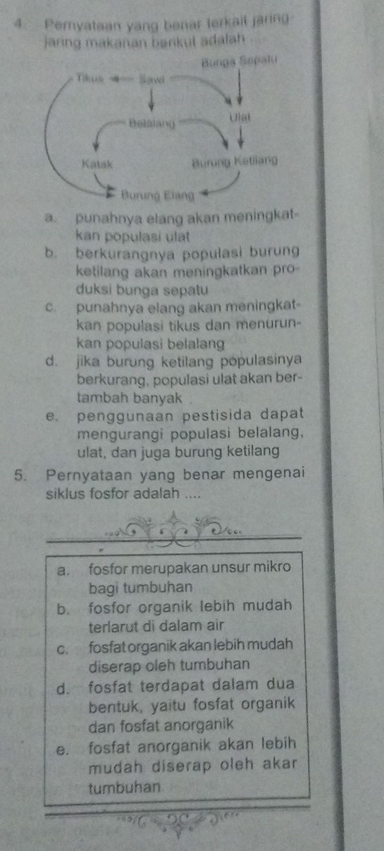 4. Pernyataan yang benar terkait | StudyX