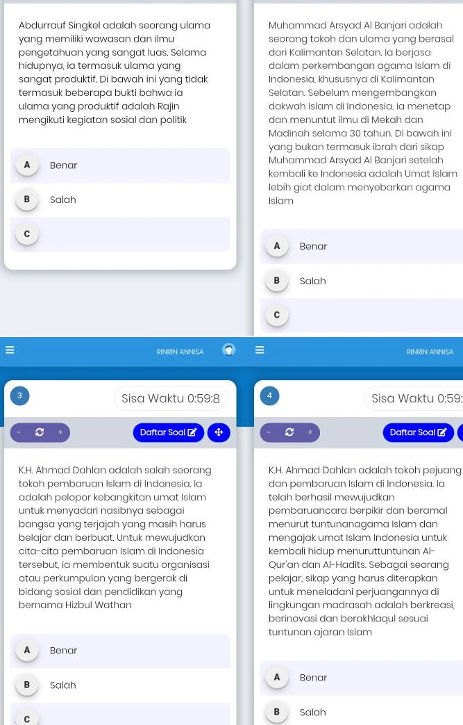 Abdurrauf Singkel adalah seorang ulama yang | StudyX