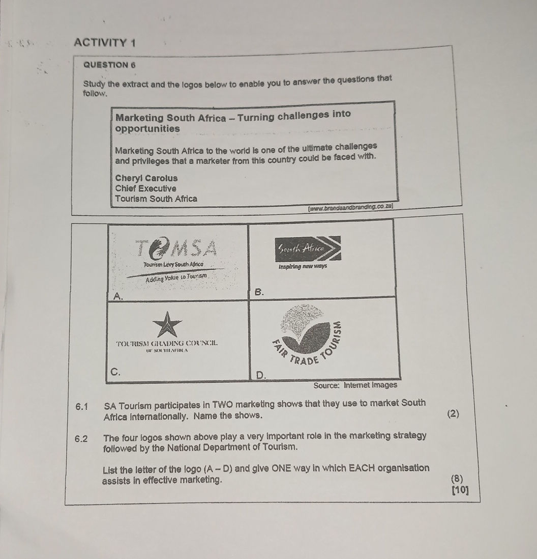 Study the extract and the logos below to | StudyX