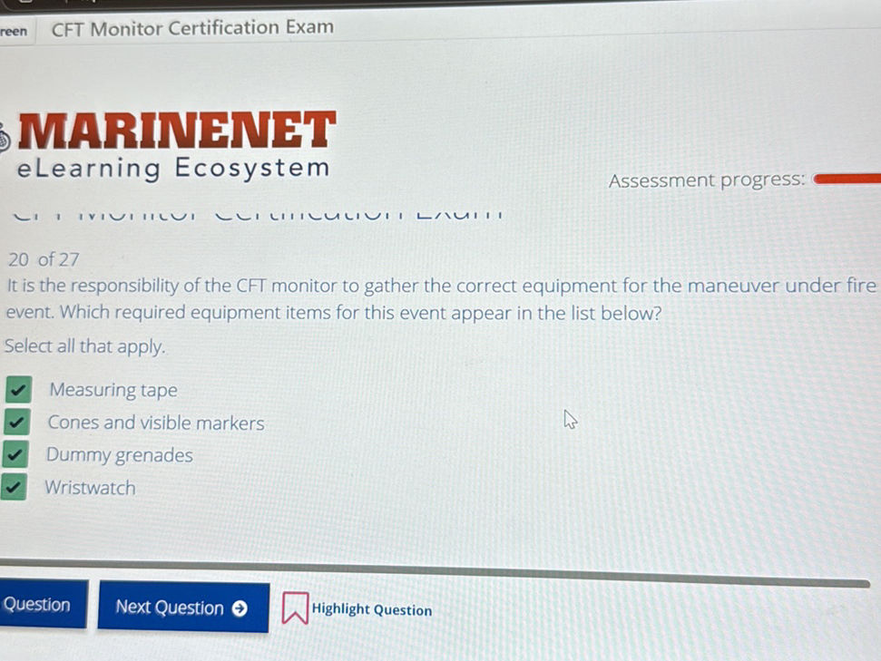 It is the responsibility of the CFT monitor | StudyX