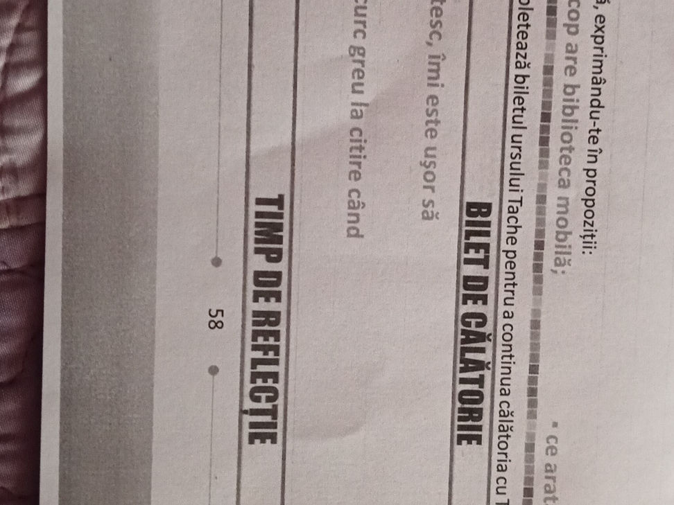 a, exprimându-te în propoziții: cop are | StudyX