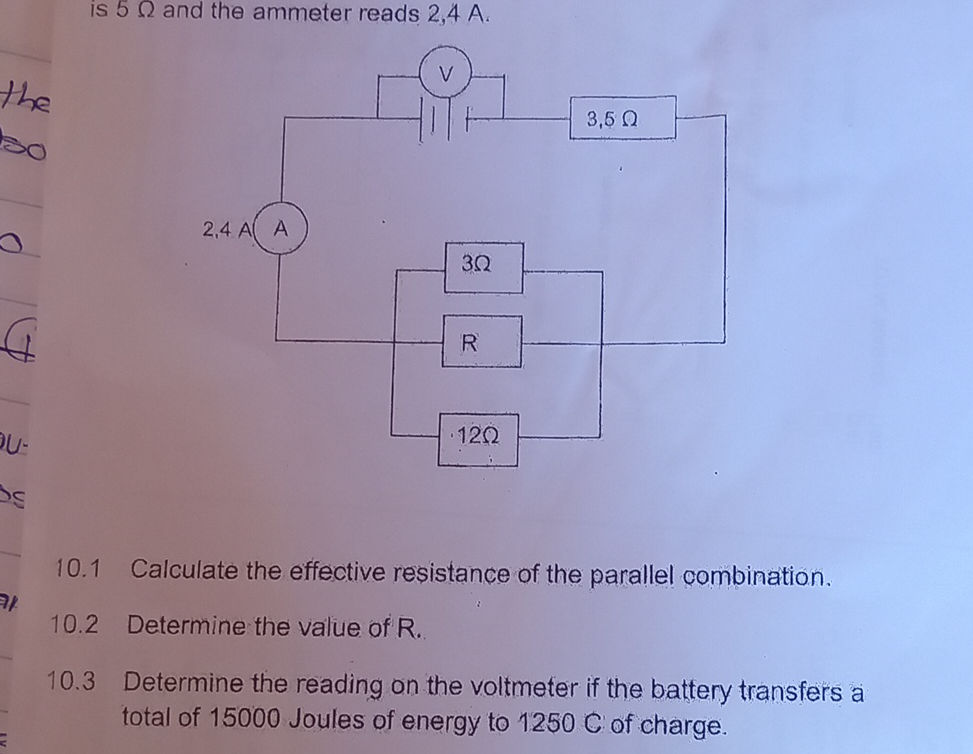 10.1 Calculate the effective resistance of | StudyX