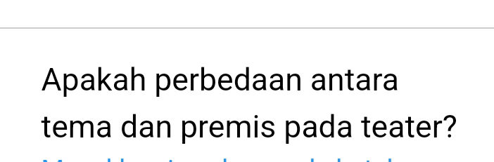 Apakah perbedaan antara tema dan premis pada | StudyX