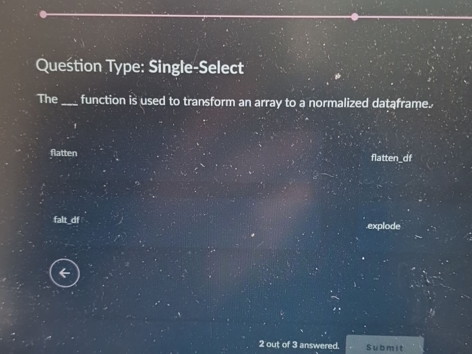 The __ function is used to transform an | StudyX