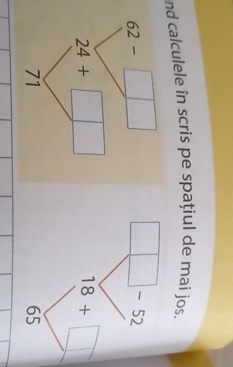 nd calculele în scris pe spațiul de mai jos. | StudyX