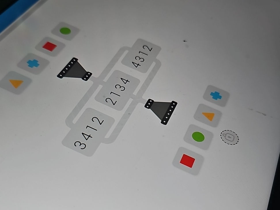 The image presents a puzzle or a game with a | StudyX