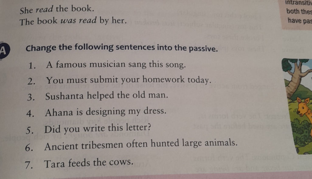 Change the following sentences into the | StudyX