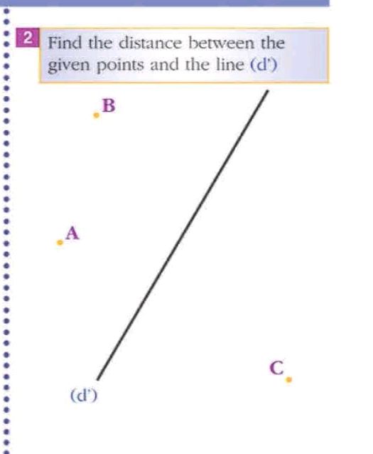 Find the distance between the given points | StudyX