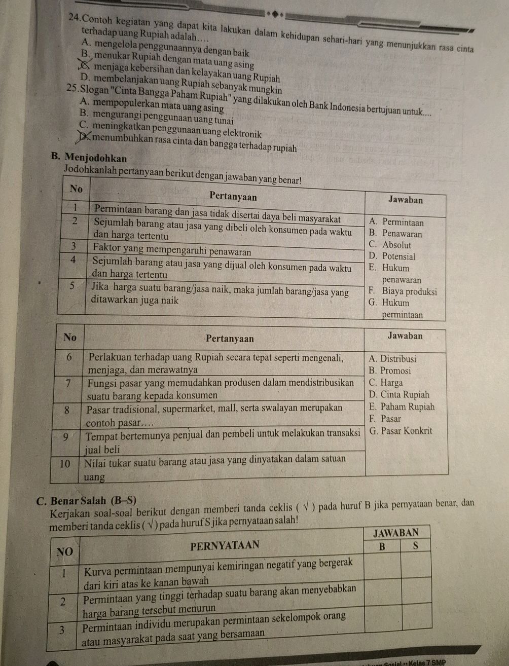24. Contoh kegiatan yang dapat kita lakukan | StudyX