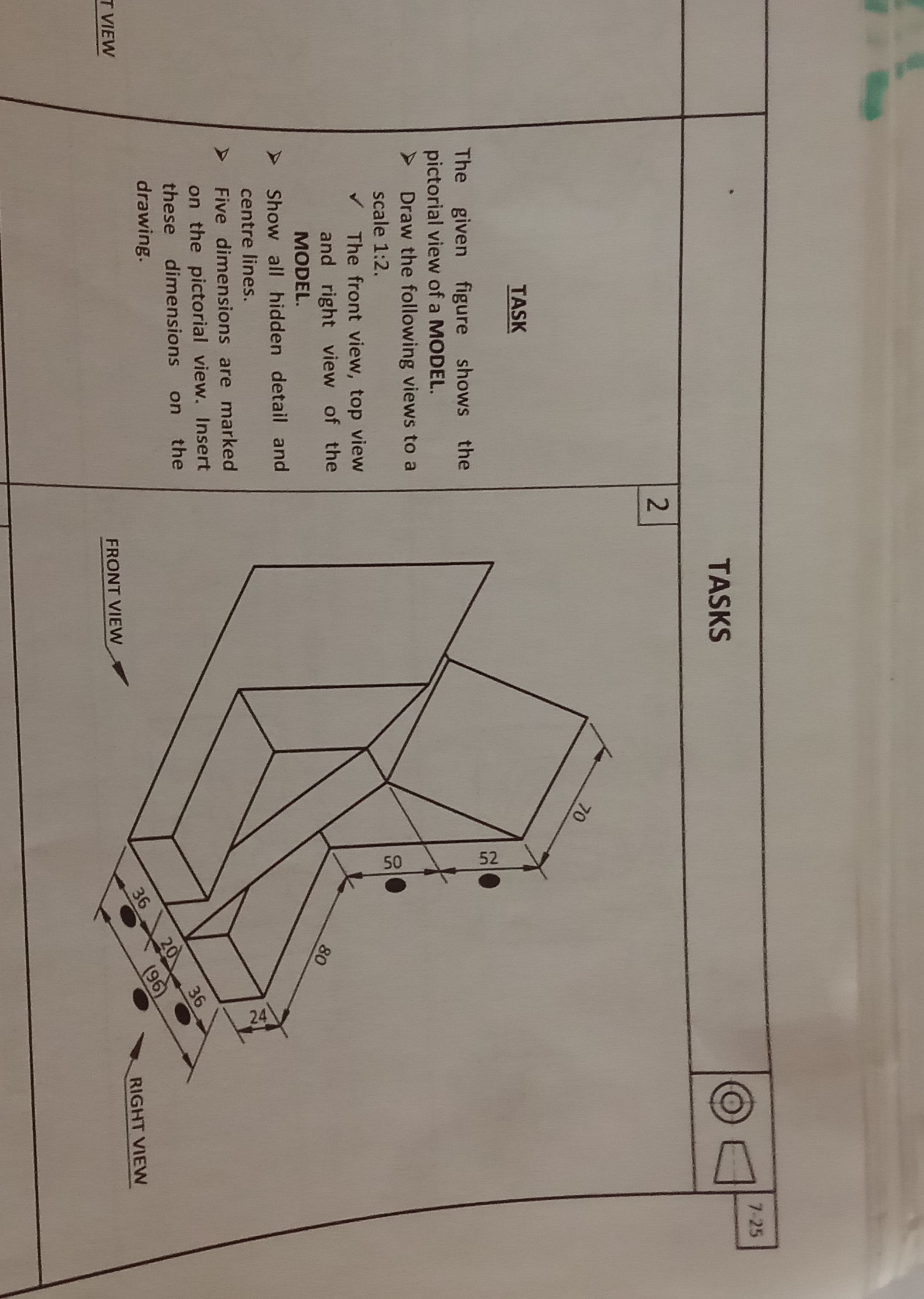 The given figure shows the pictorial view of | StudyX