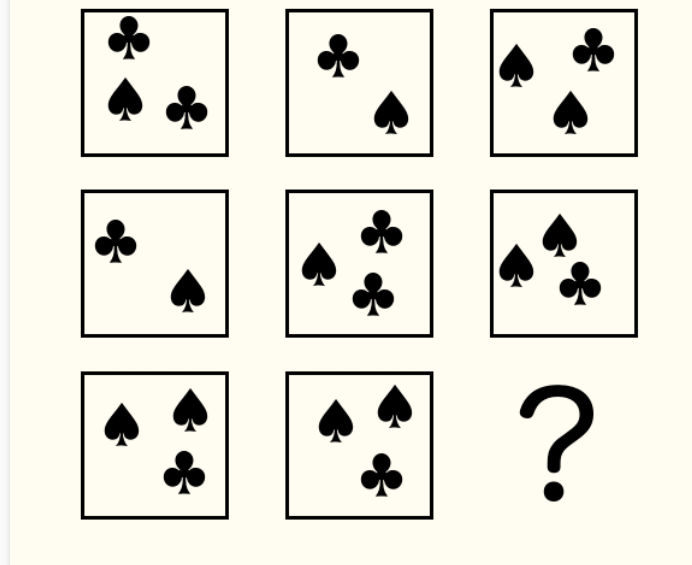 Determine the pattern and find the missing | StudyX