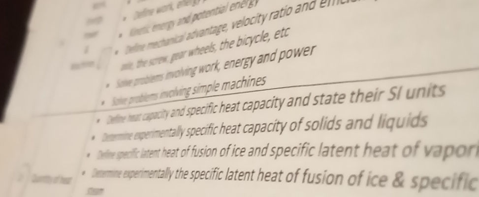 Define heat capacity and specific heat | StudyX
