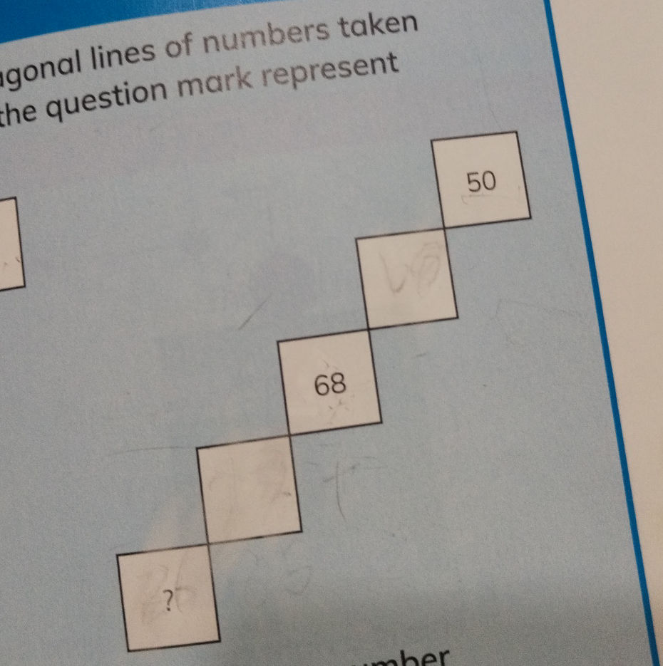 What number does the question mark | StudyX