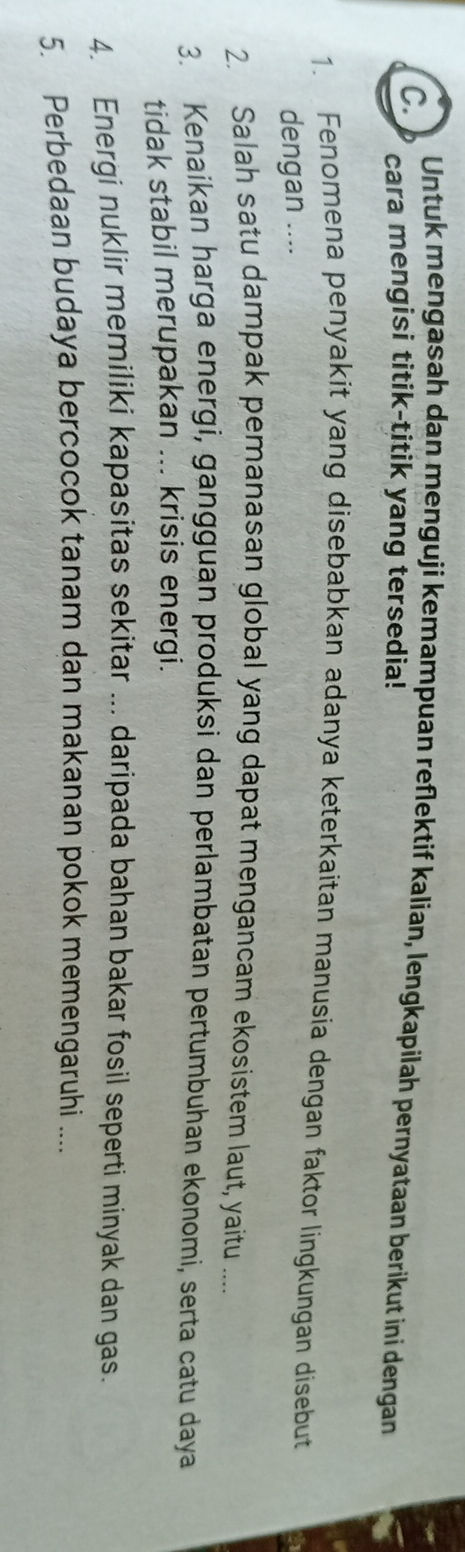 Untuk mengasah dan menguji kemampuan | StudyX